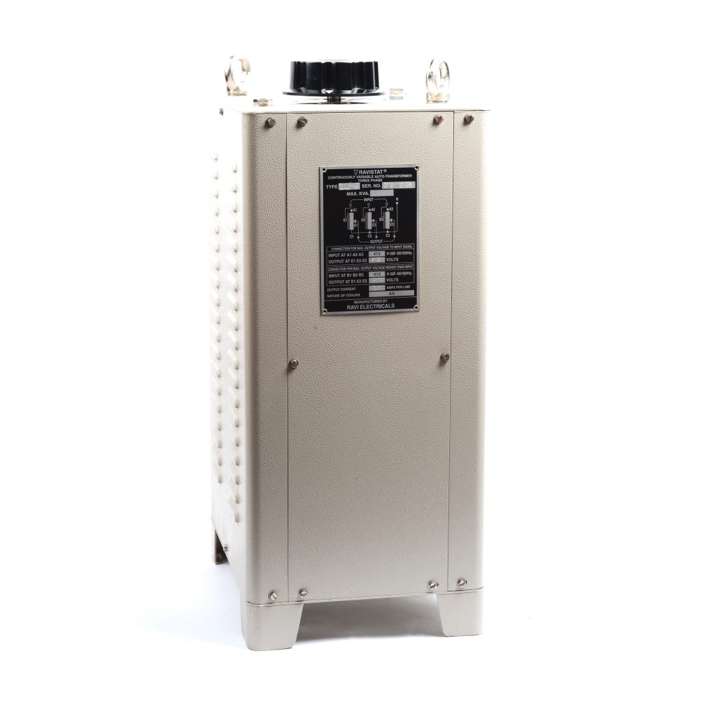 Enclosed Variable Autotransformer Free Standing 3ph 10A