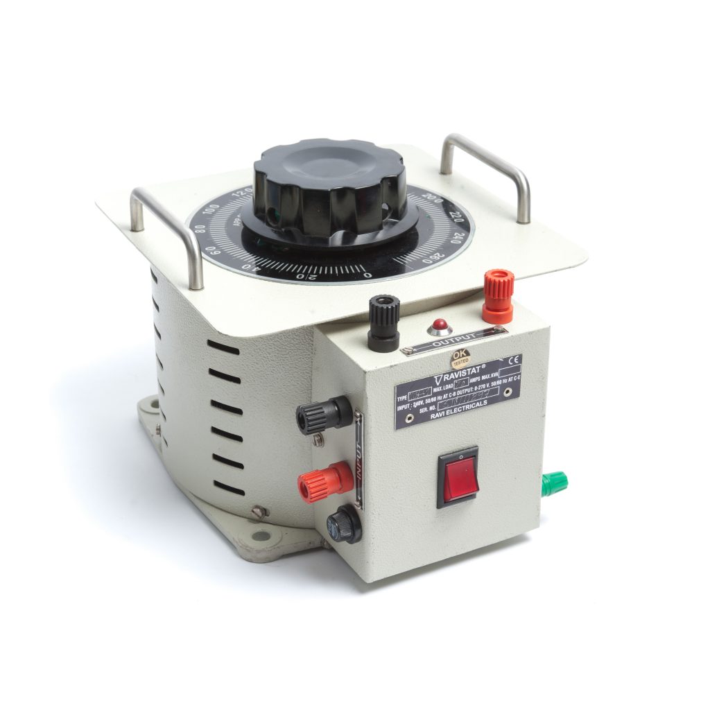 Enclosed Variable Autotransformer for Bench Mounting 1ph 20A