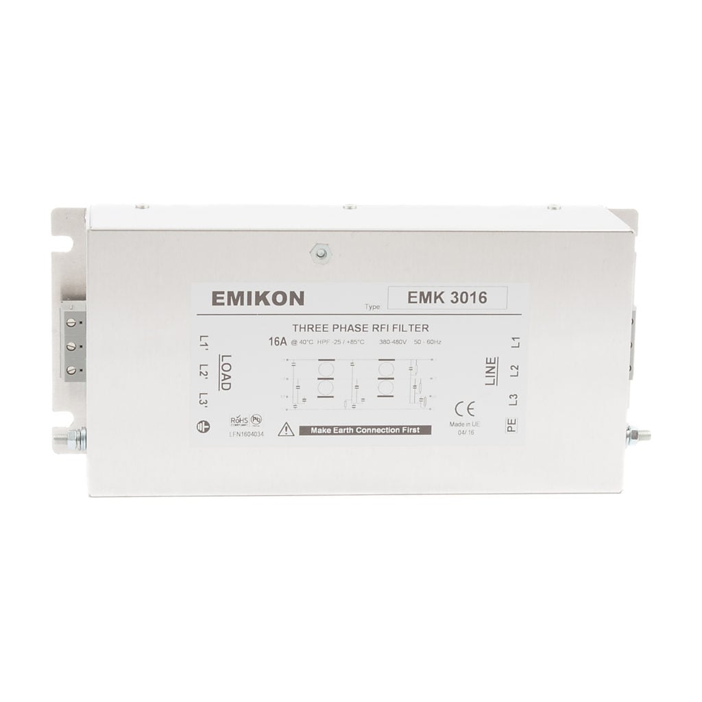 EMK 480V AC Three-Phase EMC Filter 16A