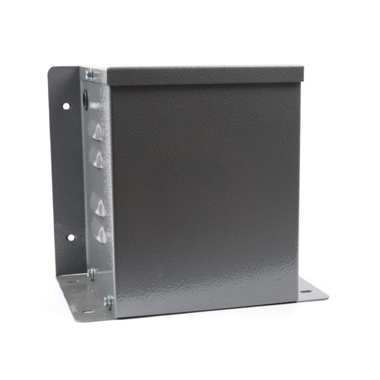 EPN IP23 Hammer Grey Steel Enclosure 197 L x 114 W x 194 H mm