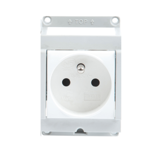 Control Panel DIN Rail Mountable Socket for UK 13A Plug