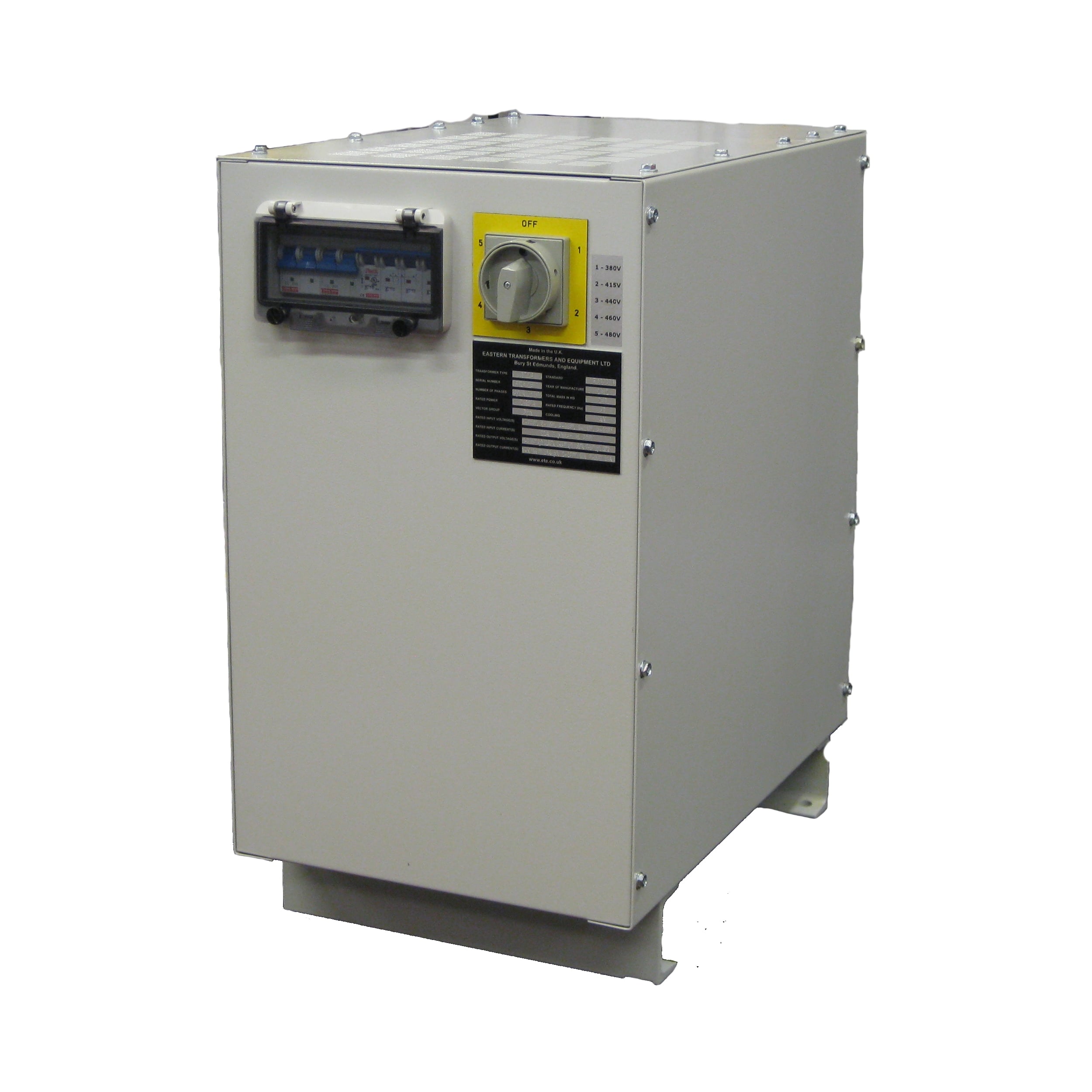 Custom Built Enclosed Transformers from Eastern Transformers (ETE)