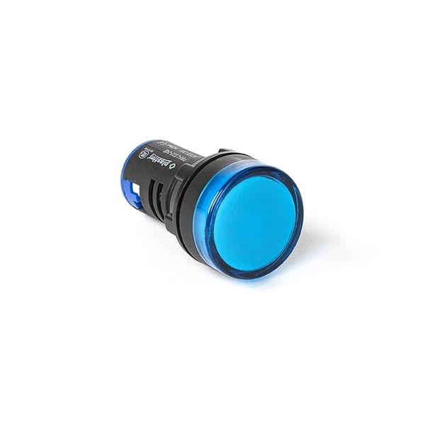 Pilot Light 12 V ATI L22 Blue LED 22mm Pilot Panel Indicator Light ...