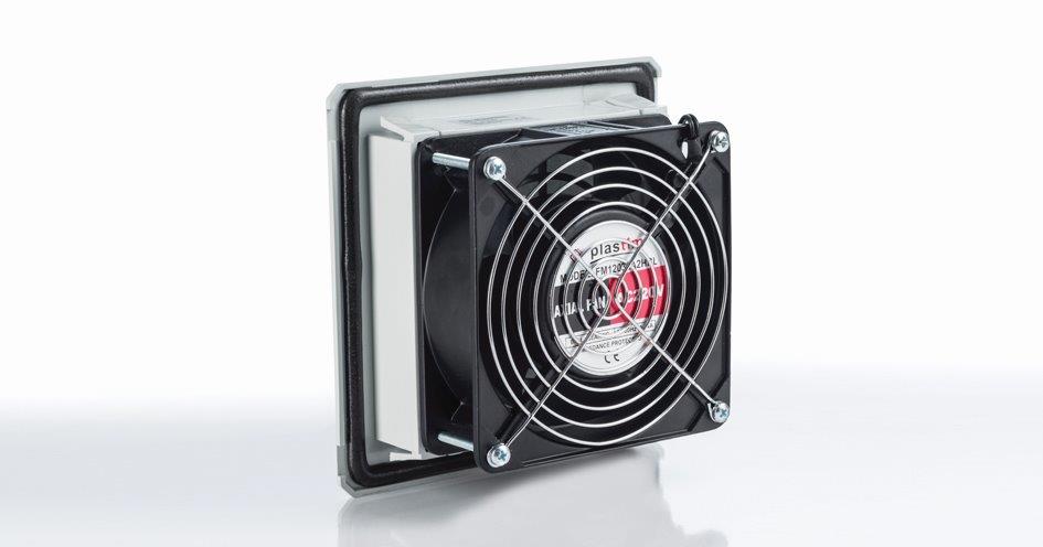 PTF1500 24V DC Control Panel Filter Fan to IP54 100 cu m/hour