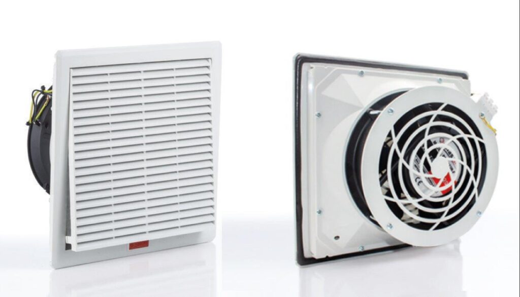 PTF3500 230V AC Control Panel Filter Fan to IP54 240 cu m/hour